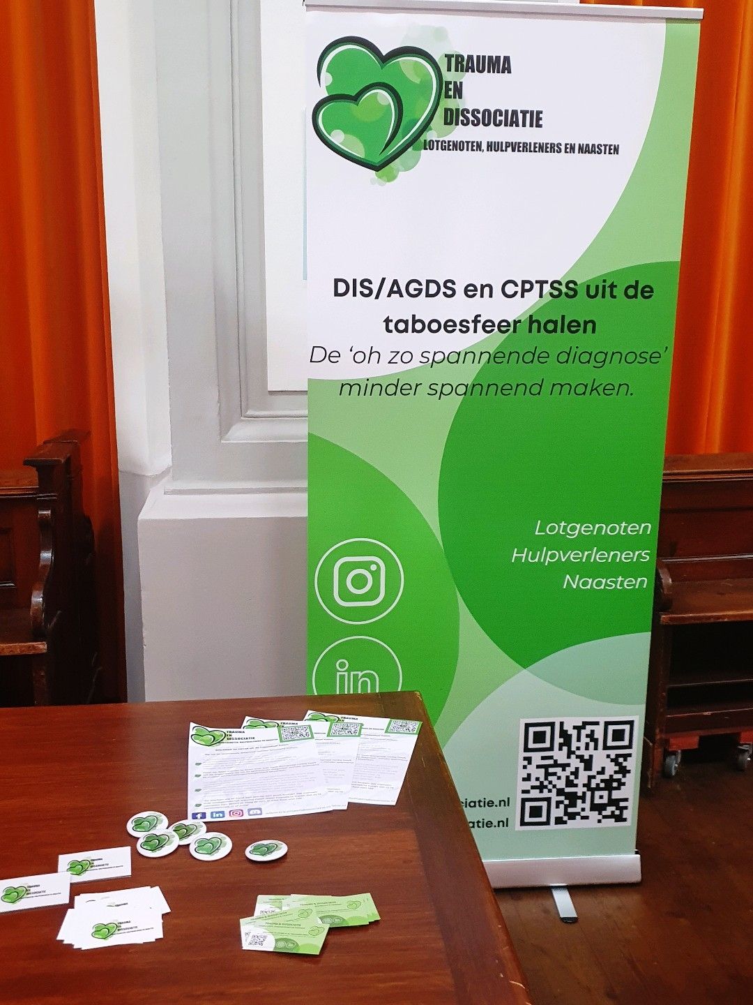 Trauma en dissociatie dis, agds, cptss Lotgenoten, hulpverleners & naasten